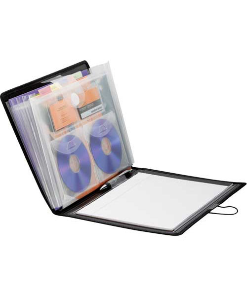 Plastic Portfolio with Black Trim - Queensboro