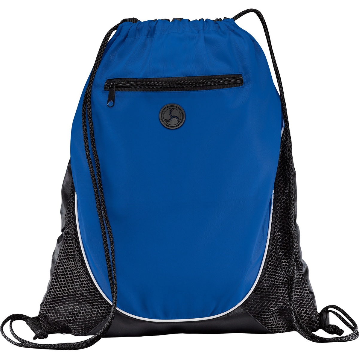 Color Block Drawstring Cinch Backpack - Queensboro