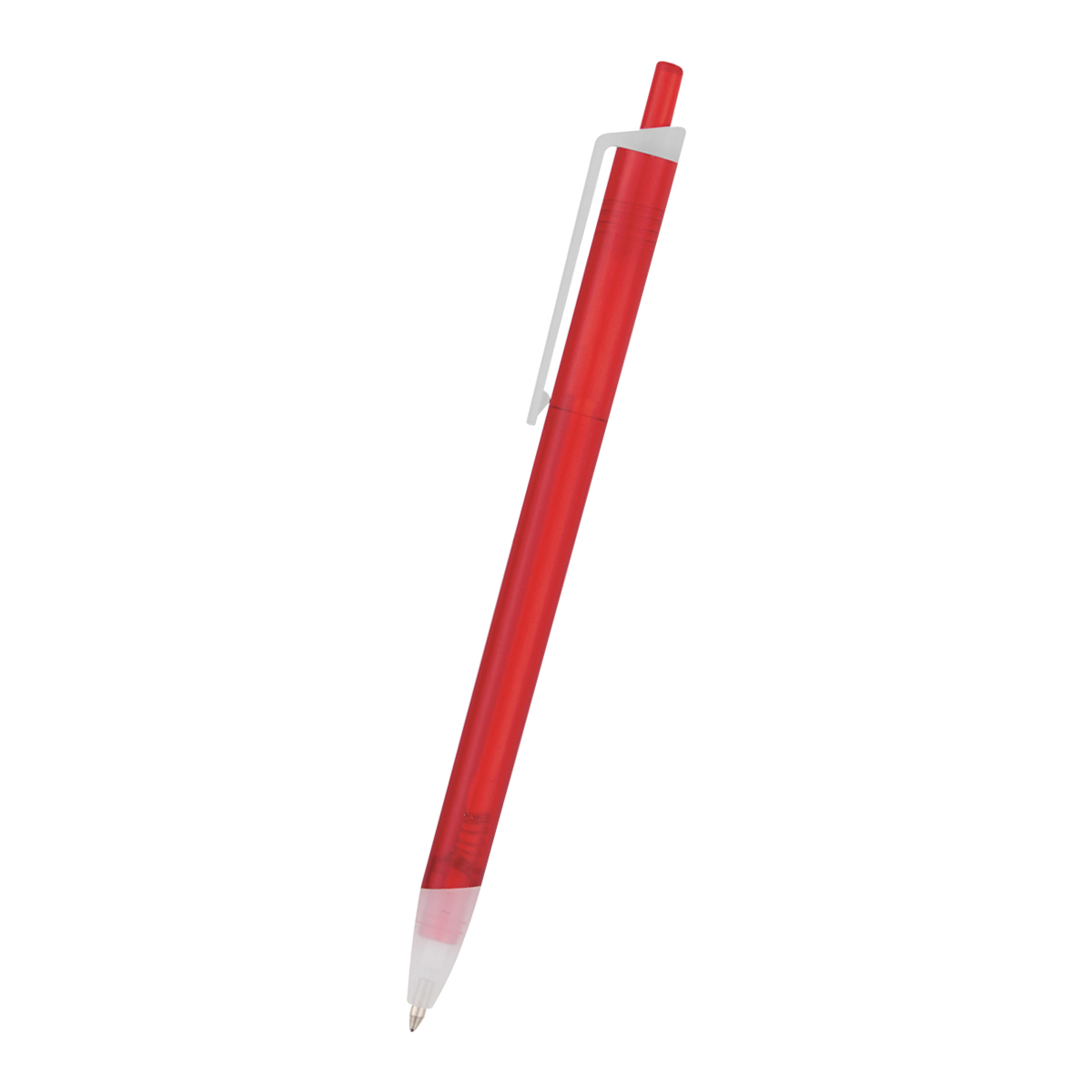 Slim Click Translucent Pen - Queensboro