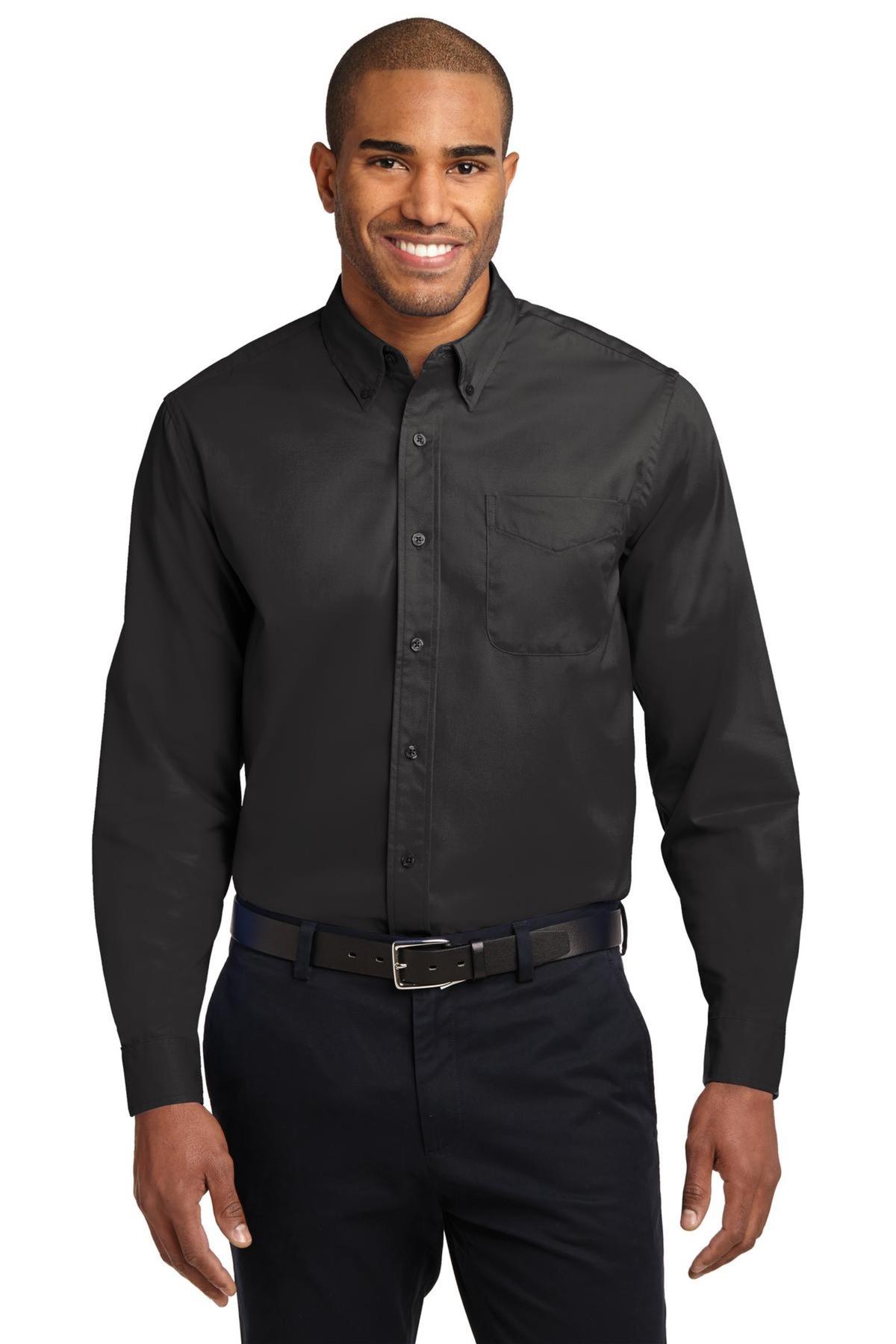 Port Authority Embroidered Men's Long Sleeve Easy Care Shirt | Kevin's ...