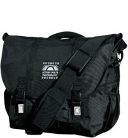 Embroidered Ultimate Laptop Messenger Bag - Queensboro