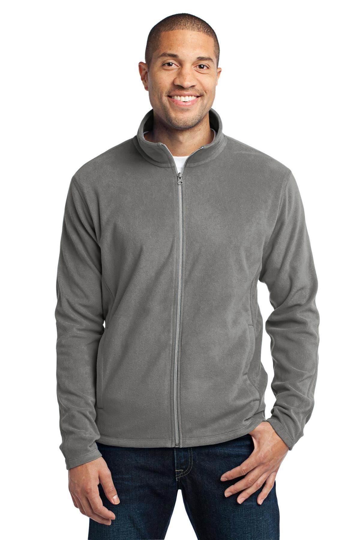 Port Authority Embroidered Men's Microfleece Jacket - Queensboro