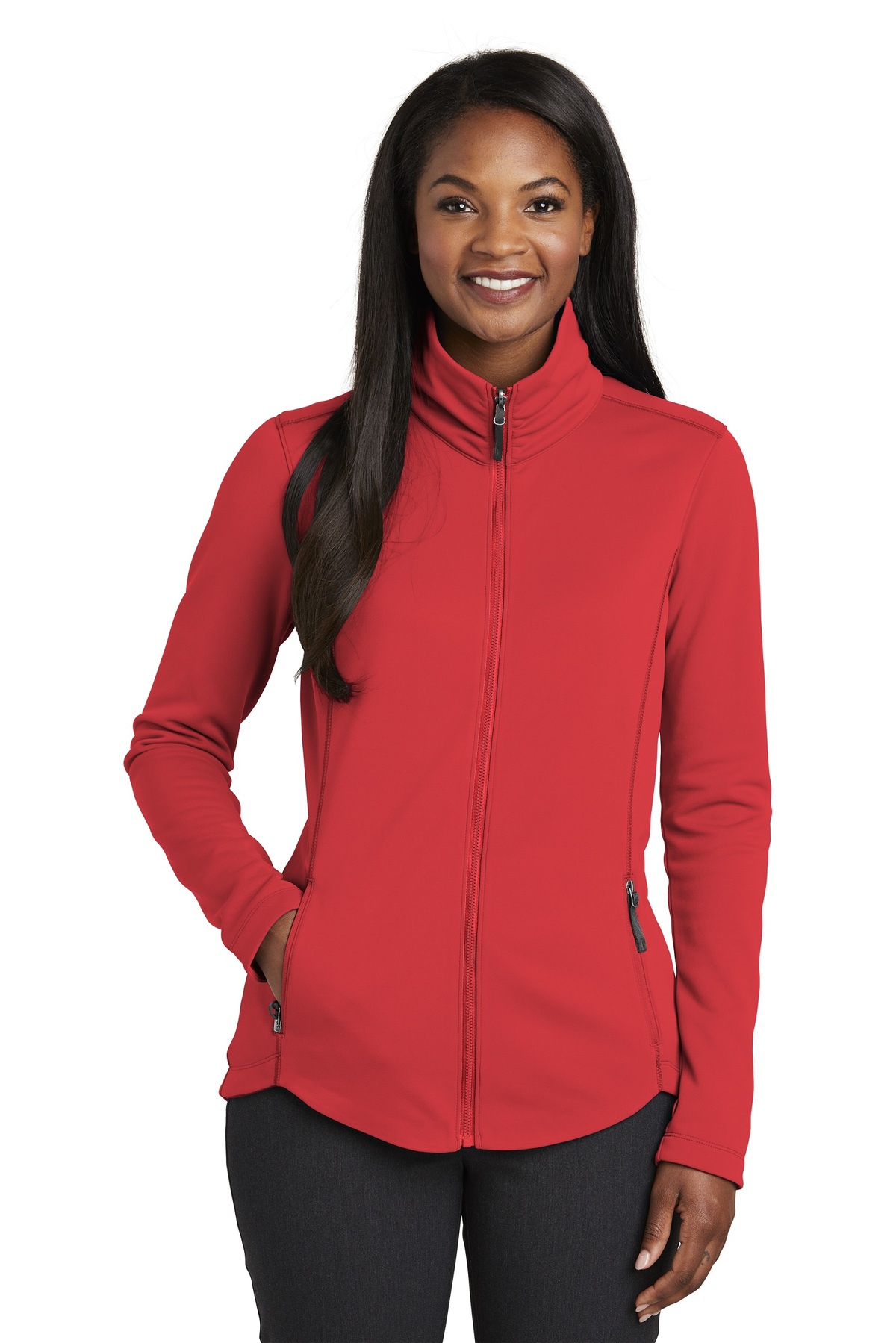 Port Authority Embroidered Women's Collective Smooth Fleece Jacket ...