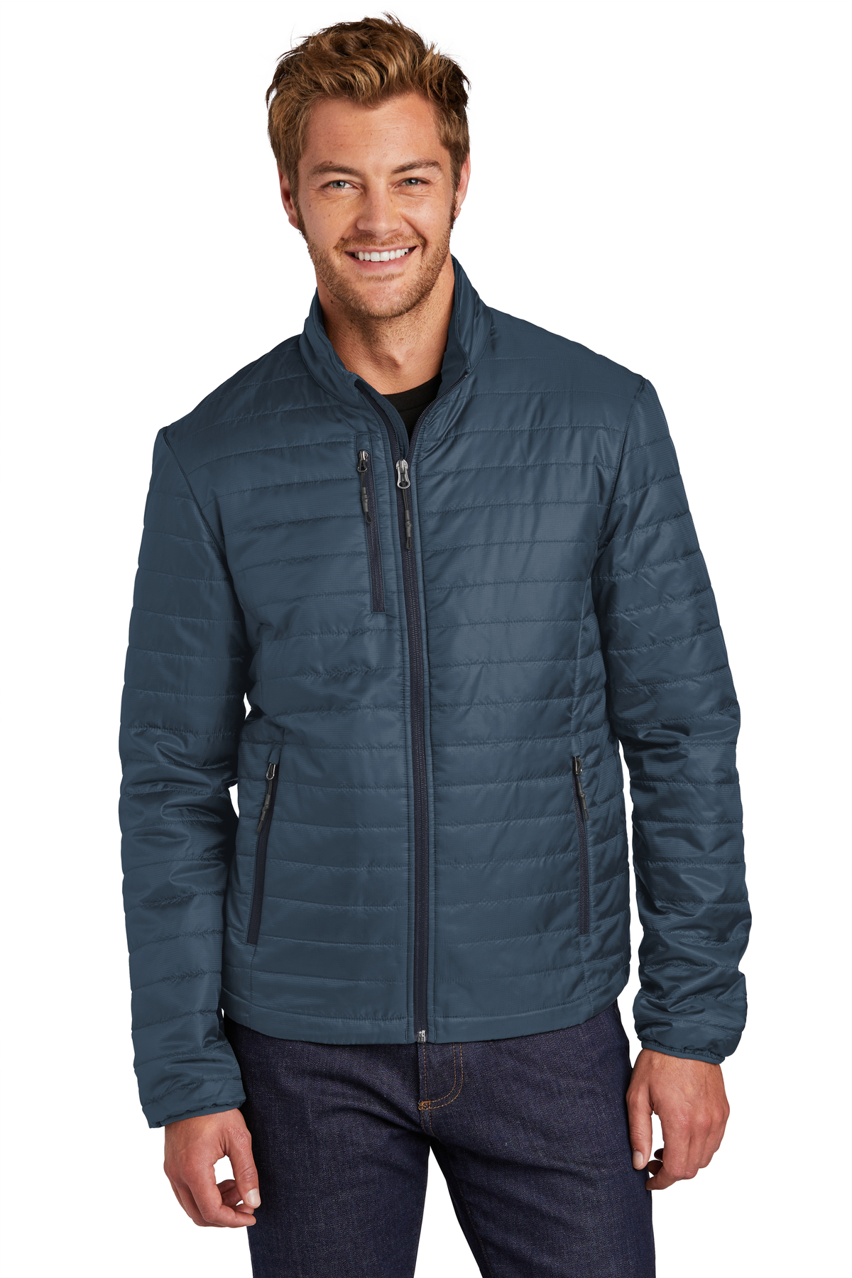 Port Authority Embroidered Packable Puffy Jacket - Queensboro