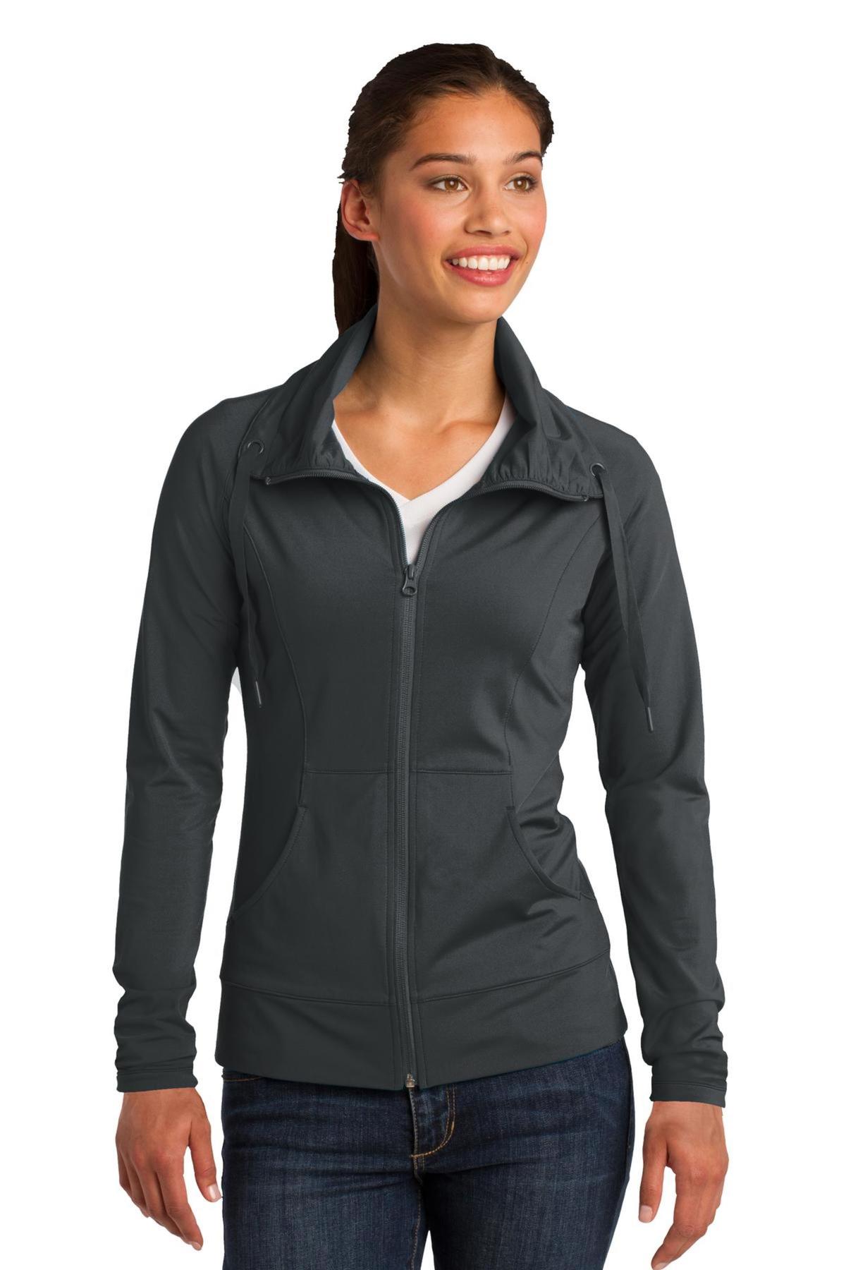 Sport-Tek Embroidered Women's SportWick Stretch Jacket - Queensboro