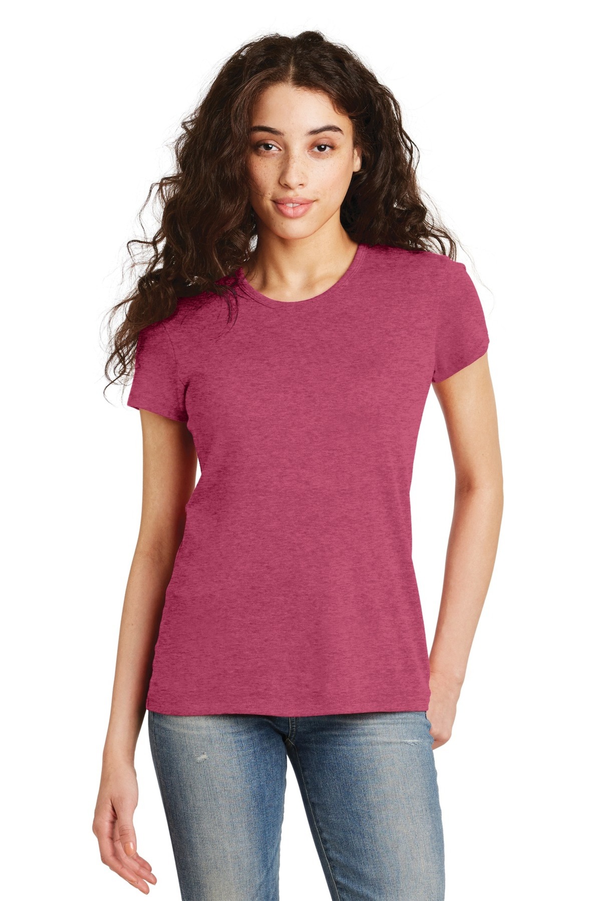 Alternative Embroidered Women's Heirloom Crew T-Shirt - Queensboro