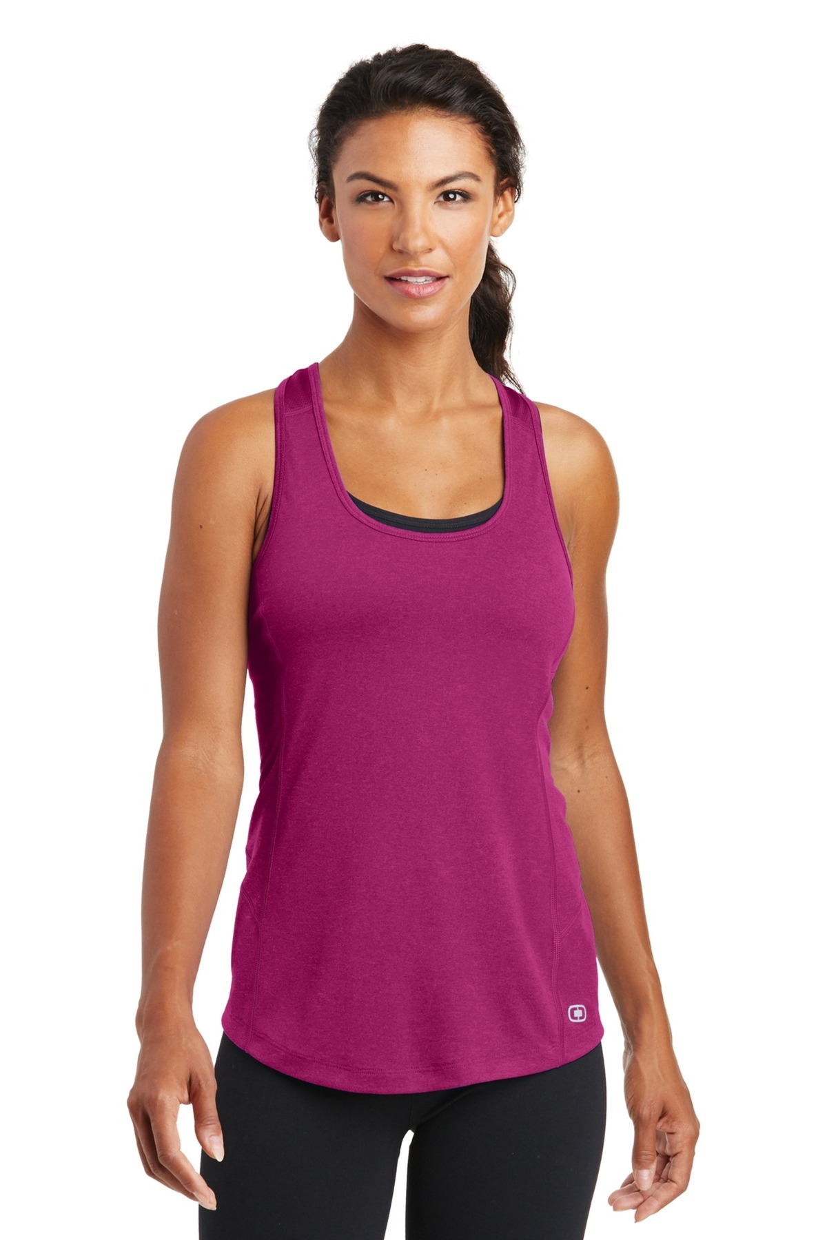 OGIO ENDURANCE Embroidered Women's Racerback Pulse Tank - Queensboro