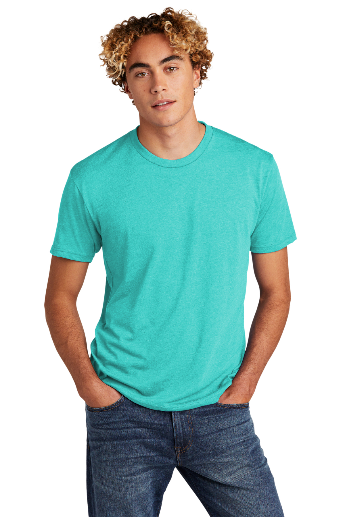 Next Level Embroidered Men s Tri Blend Crew Queensboro Next Level Embroidered Men s Tri Blend Crew Queensboro