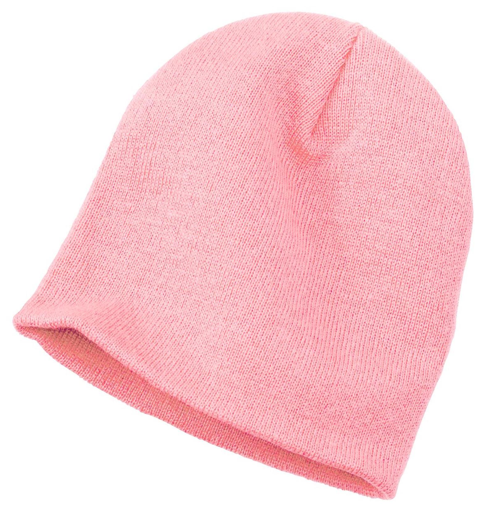 Port & Company Embroidered Fitted Knit Hat | Hats & Beanies - Queensboro