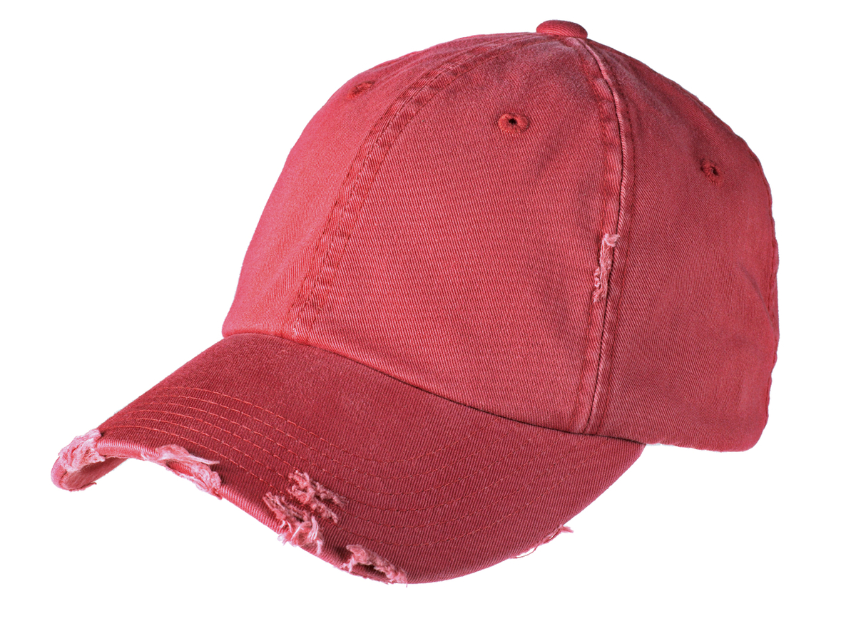 District Embroidered Distressed Hat - Queensboro