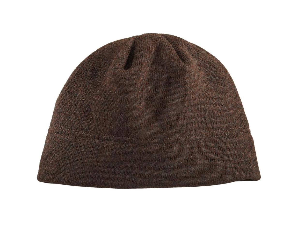 Port Authority Embroidered Heathered Knit Fleece Beanie | Hats ...