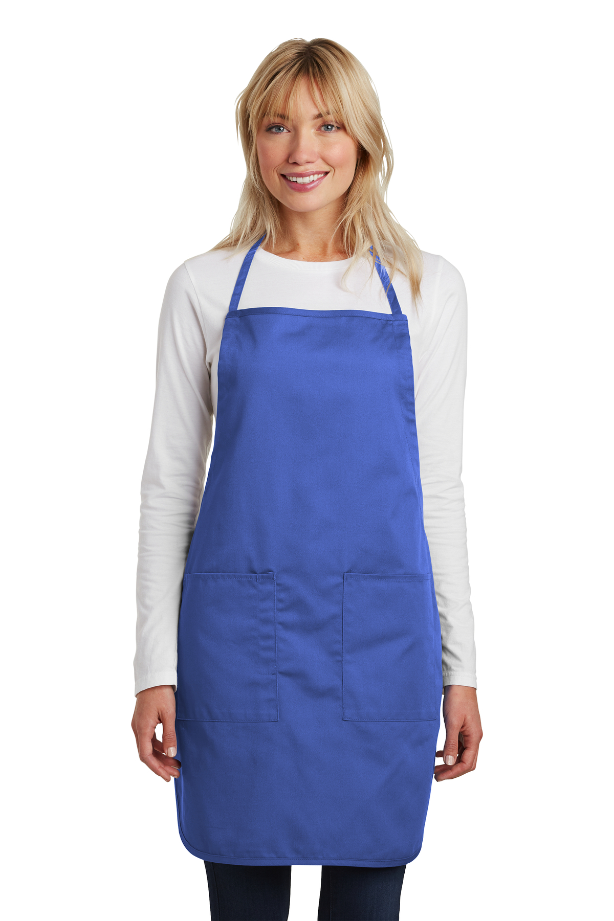 Port Authority Embroidered Full-Length Apron - Queensboro